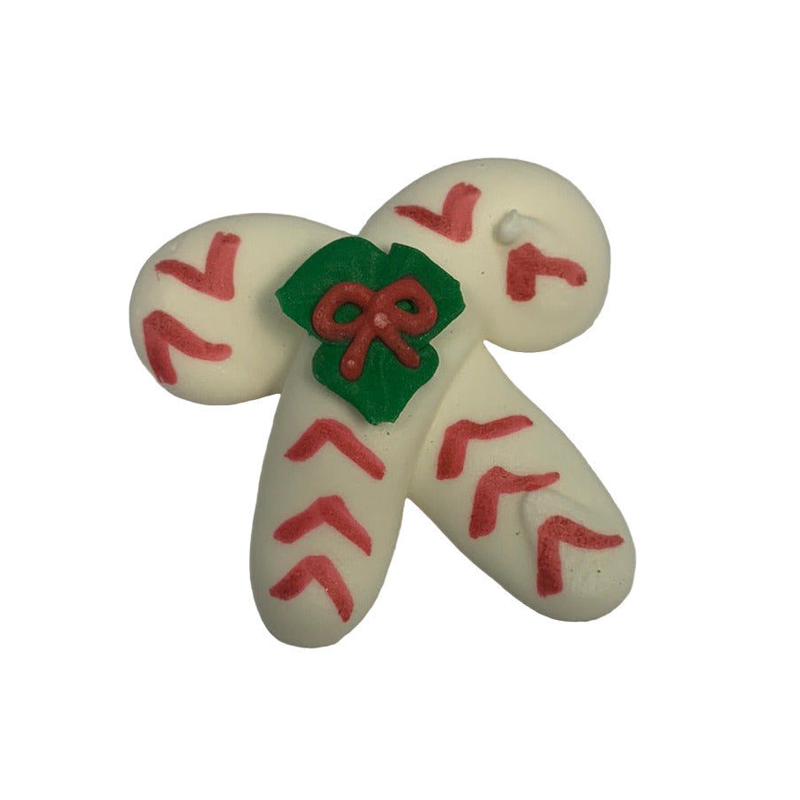 Royal Icing Candy Cane 2" 1pcs – Sweet Life Cake Supply