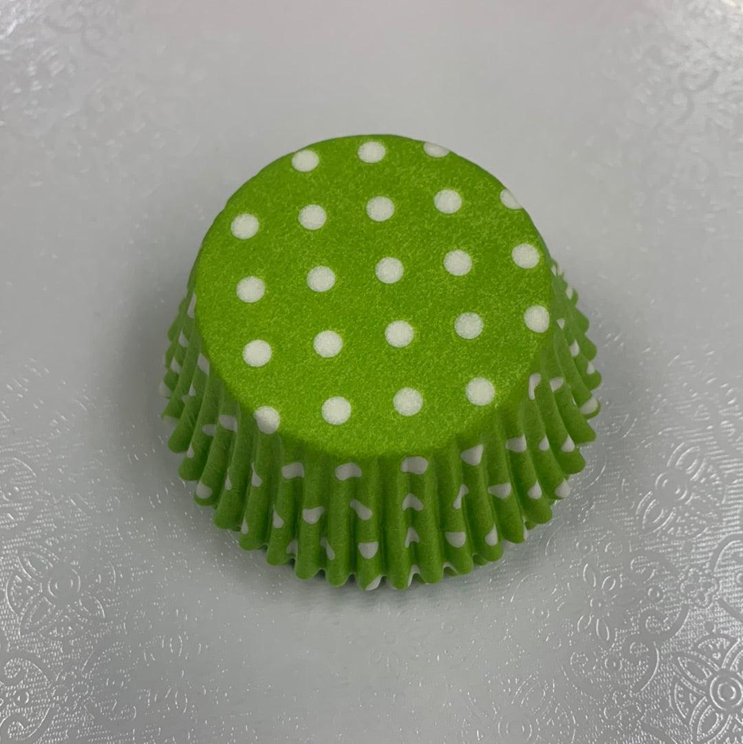 Key Lime Polka Dot Standard Cupcake Liners 30 Count *BOGO* – Sweet Life ...